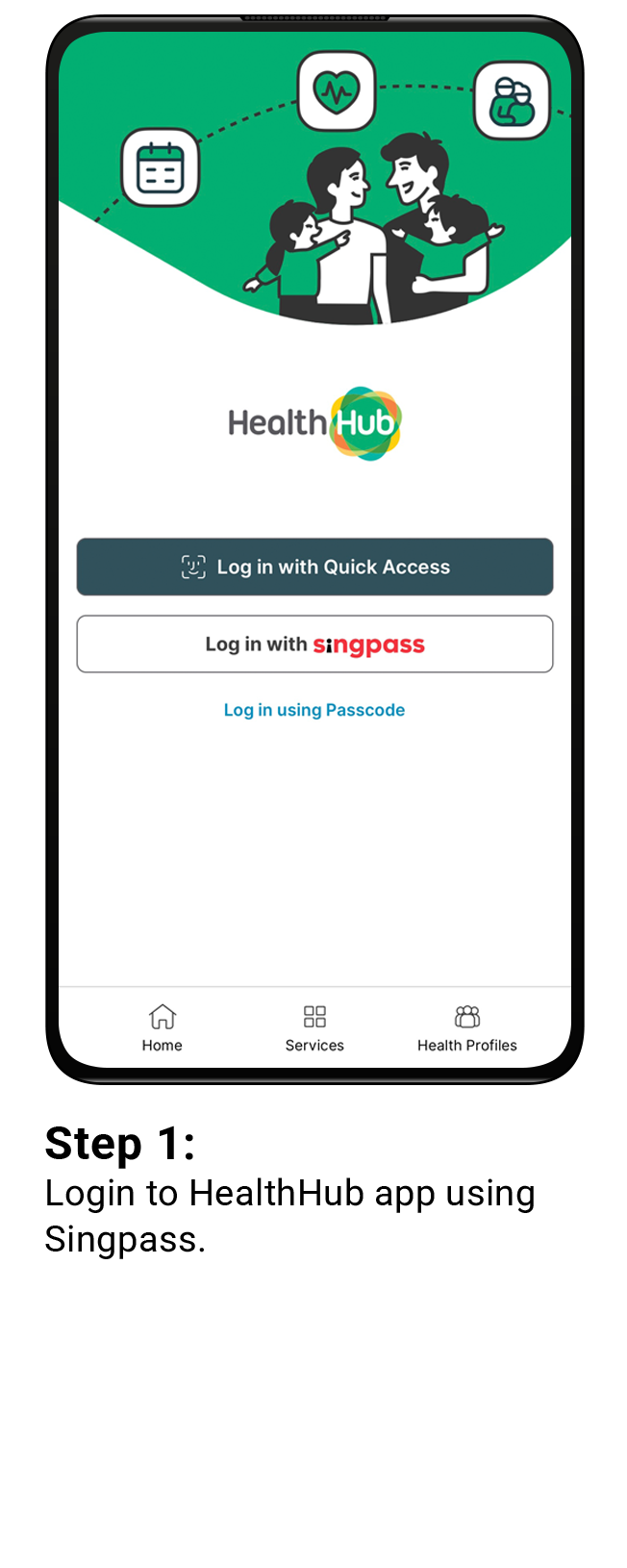 Healthier SG | Enrol via HealthHub